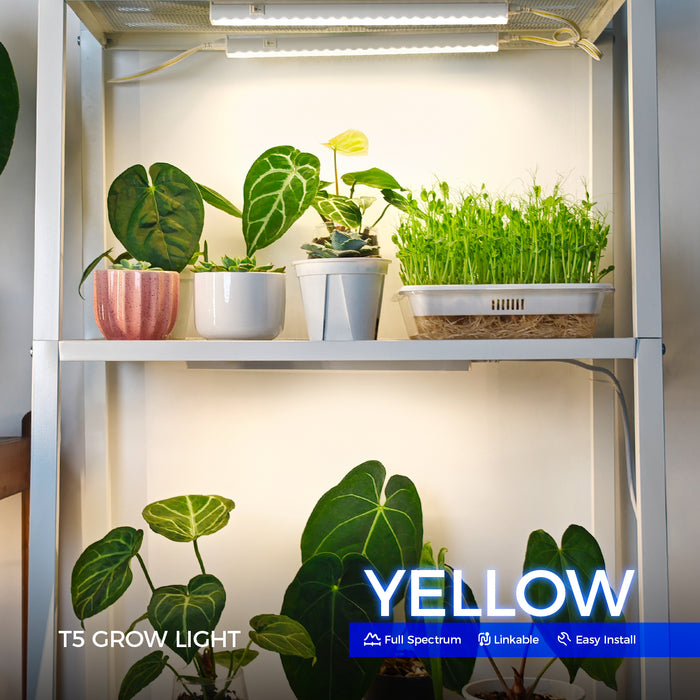 Barrina T5 5W LED Grow Lights 1FT Yellow Light | Full Specturm & Linka