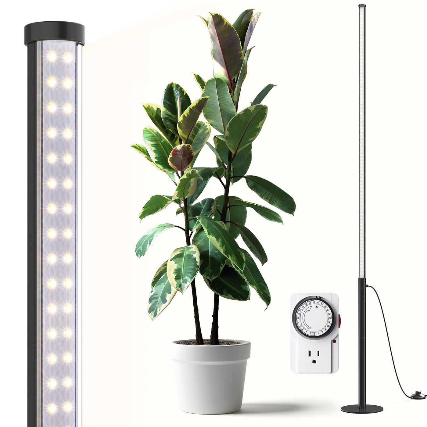 Barrina T10 Pro 42W LED Standing Grow Light 4FT-5.6FT 5000K | Full Spe