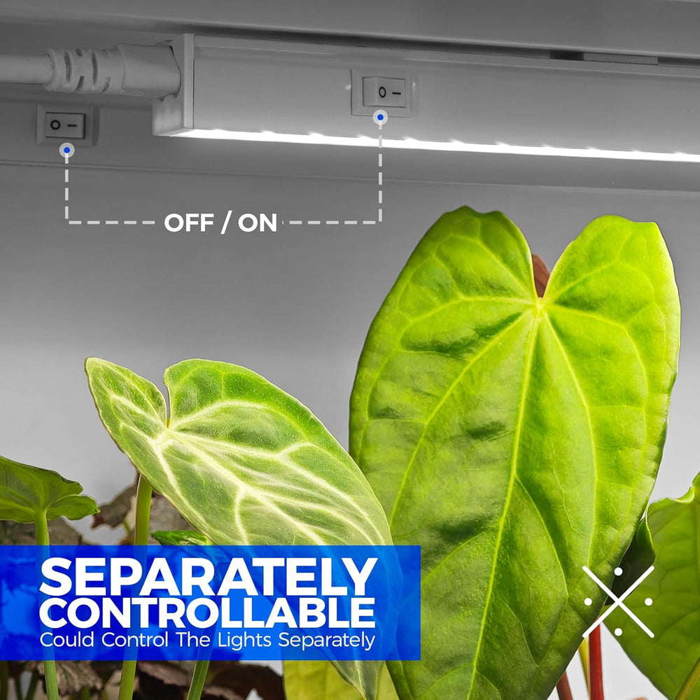 Barrina T5 16W LED Grow Lights 3FT 5000K | Full Spectrum & Linkable